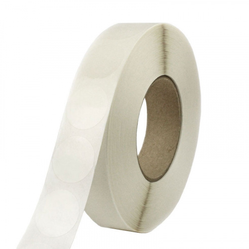 Klebepunkte, transparent, 40 mm Ø permanent, 1.000 St. | Brenner ...